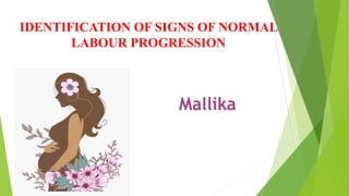 Signs and symptoms of labor for pregnancy | PPTX