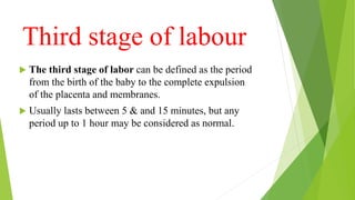 Signs and symptoms of labor for pregnancy | PPTX