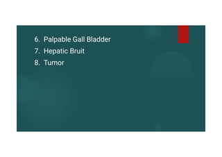 Signs and Symptoms of Liver Diseases | PDF