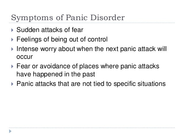 Panic Disorder Signs And Symptoms – LPLFNC