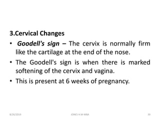 Signs and symptoms of pregnancy | PPTX
