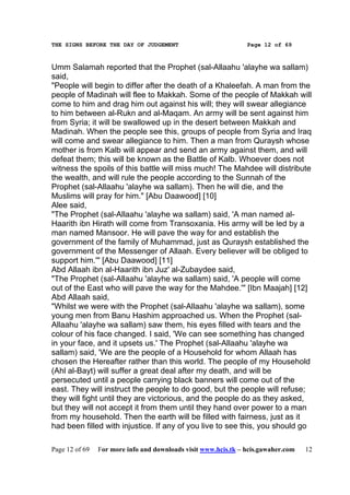 Signs before the_day_of_judgement | PDF