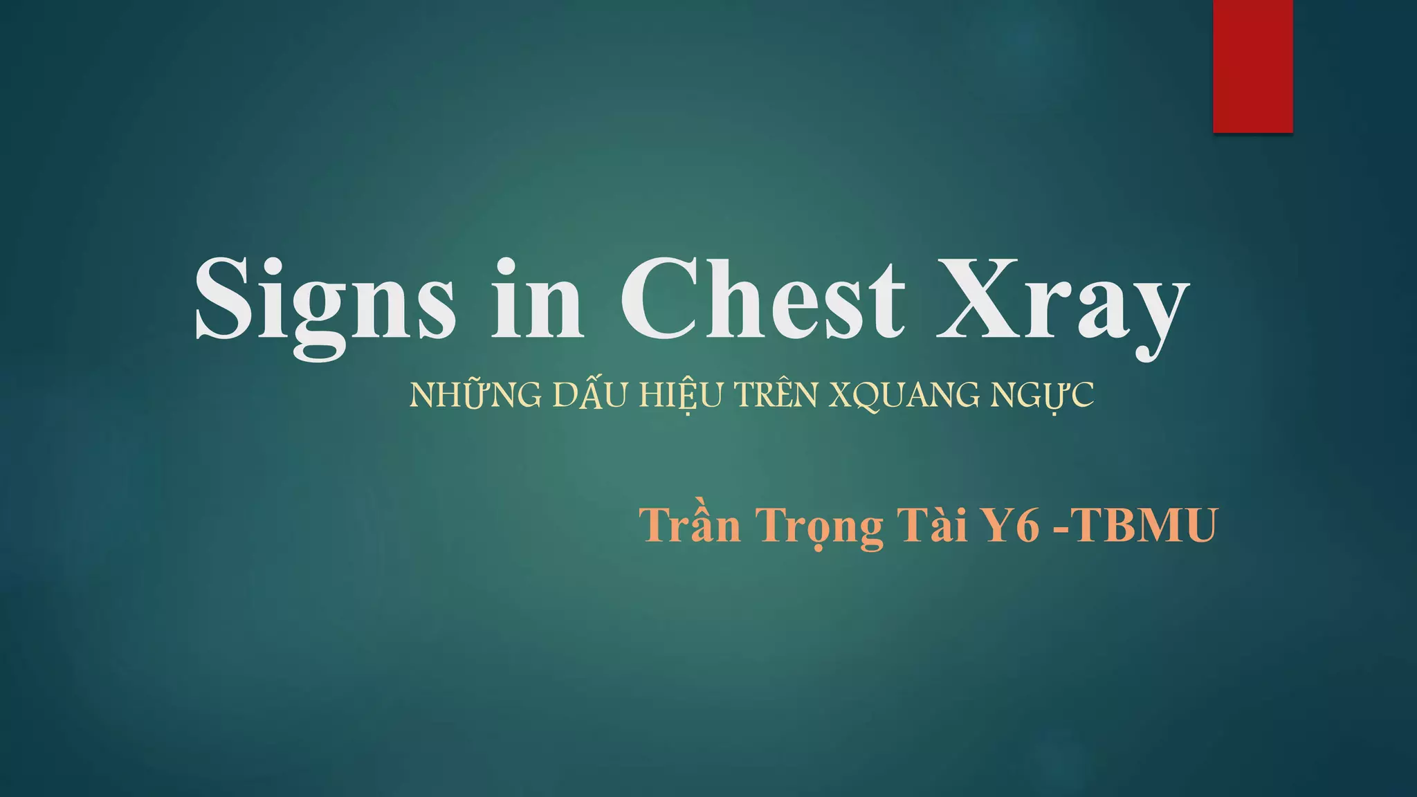 Signs in chest xray | PPTX