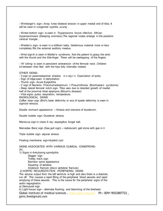 Signs in medicine | PDF