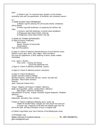 Signs in medicine | PDF