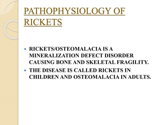 Rickets: a bone softening disease radiologic signs | PPTX | Thyroid ...