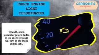 Signs of a Failing Knock Sensor in an Audi | PPTX