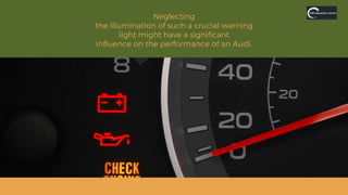 Signs of a Failing Throttle Position Sensor in an Audi | PPT