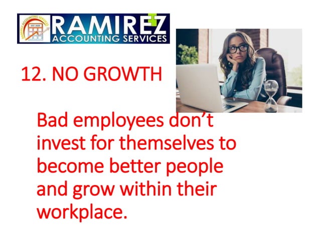 SIGNS OF BAD EMPLOYEES IN A WORKPLACE.pptx