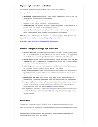 Visible signs of high cholesterol on face.pdf
