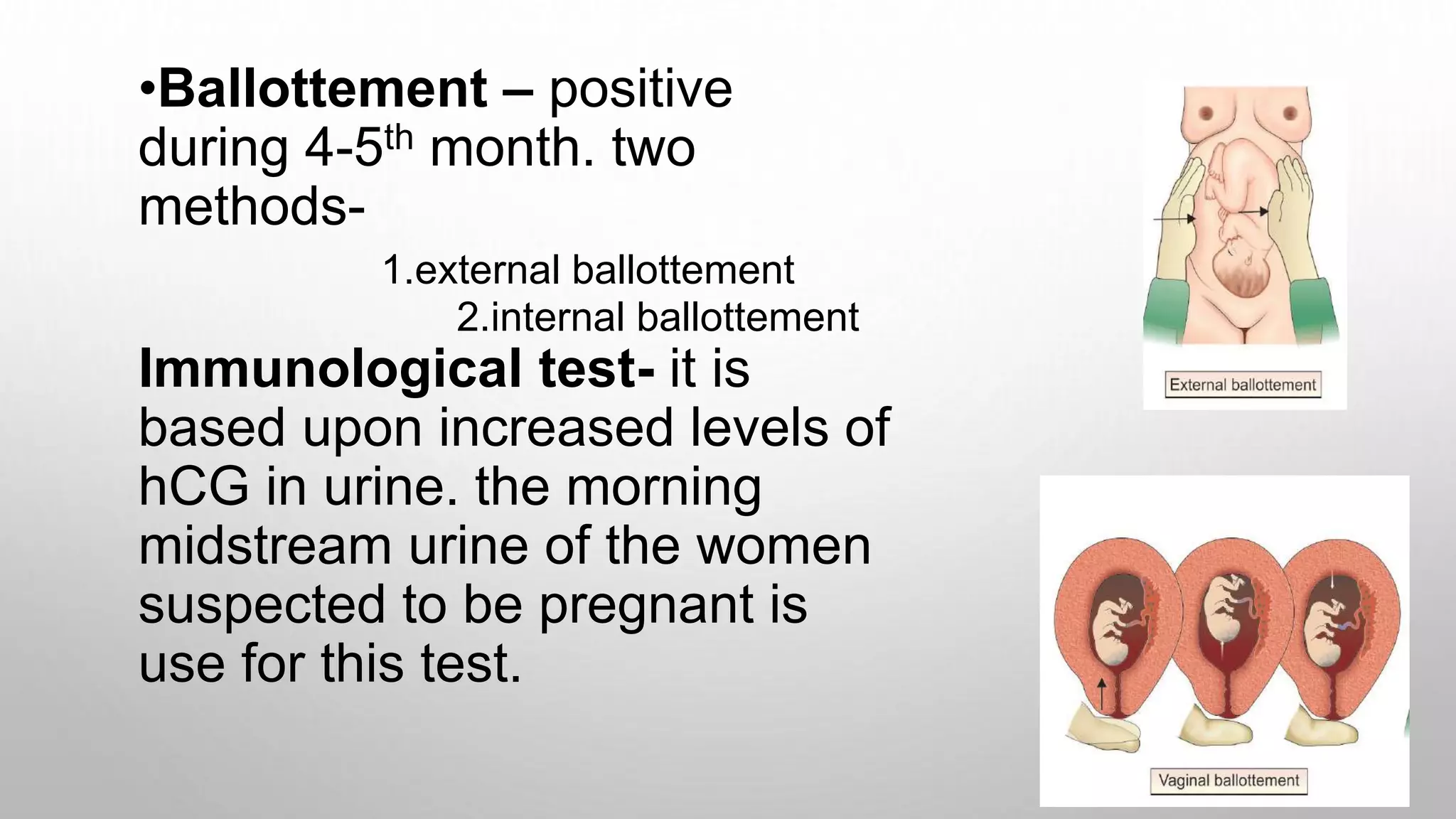 Signs of pregnancy | PPTX