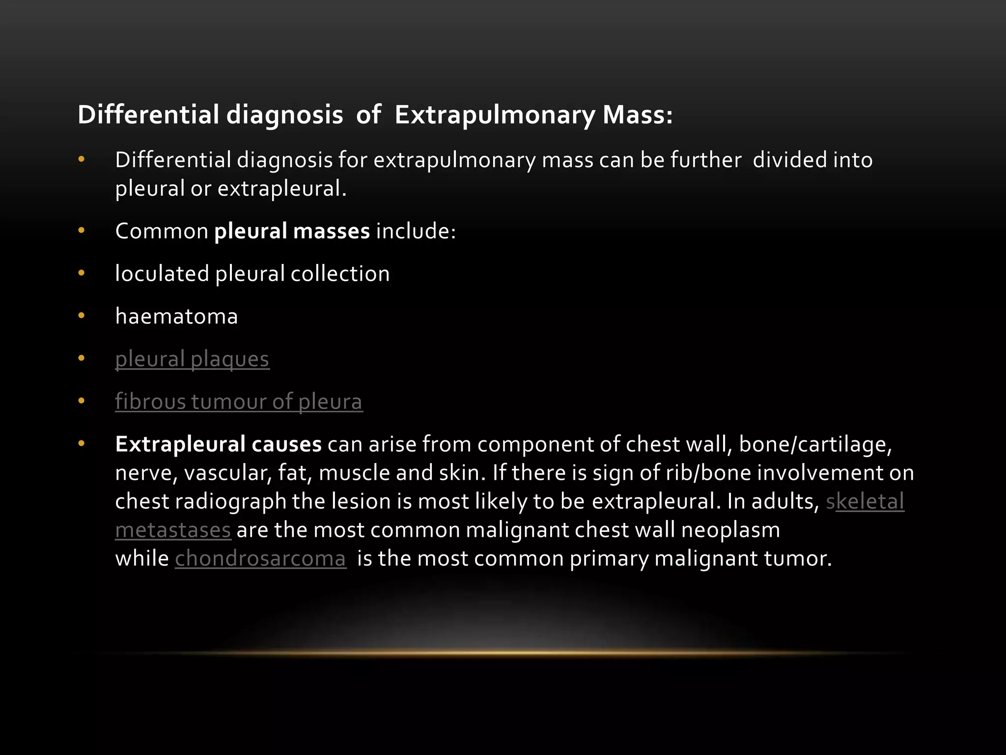 Signs of radiological importance in the thorax Dr.Sumit Sharma | PPTX