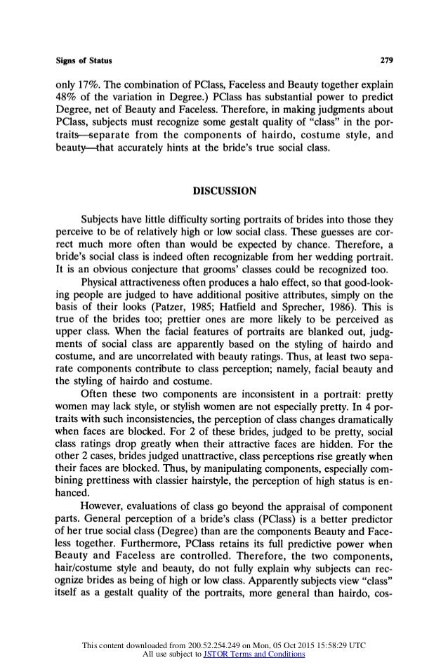 Signs of status in bridal portraits Allan Mazur