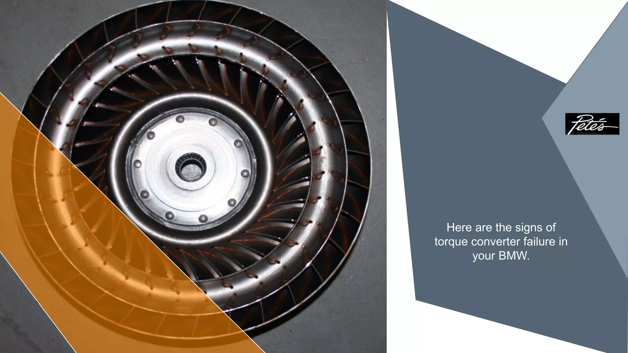 Signs of Torque Converter Failure in BMW | PPTX