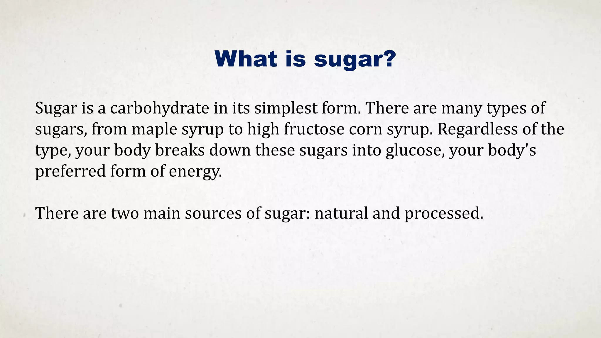 Sugar effects on body | types of sugar | what sugar actually does ,16 ...