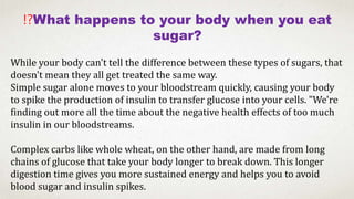 Sugar effects on body | types of sugar | what sugar actually does ,16 ...