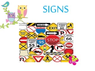 Signs slides | PPT