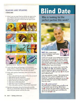 Sign star reading and speaking | PDF