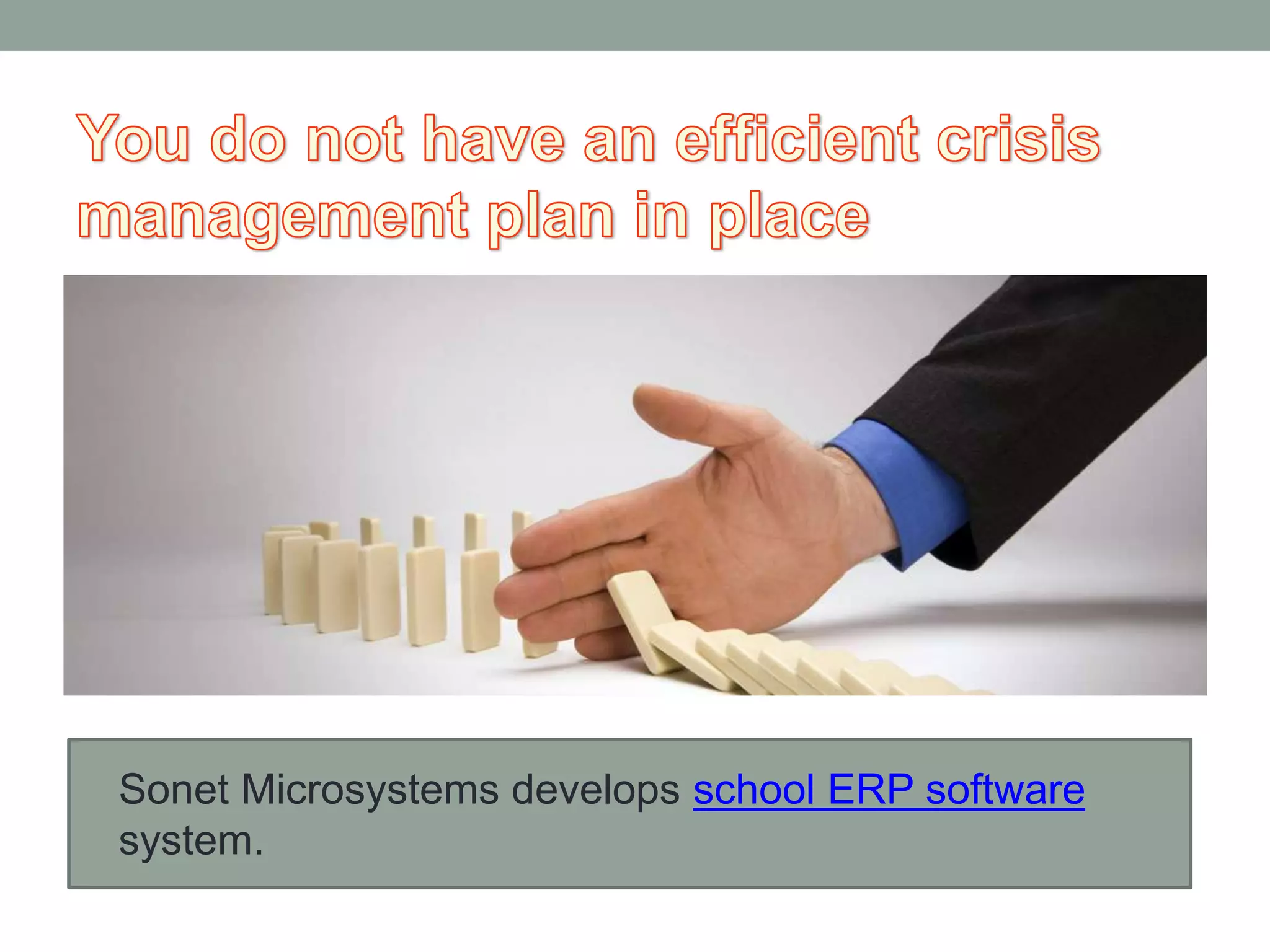 Signs that your school needs a school erp software | Sonet Microsystems ...