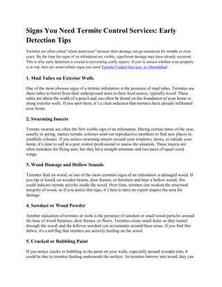 Signs You Need Termite Control Services.pdf