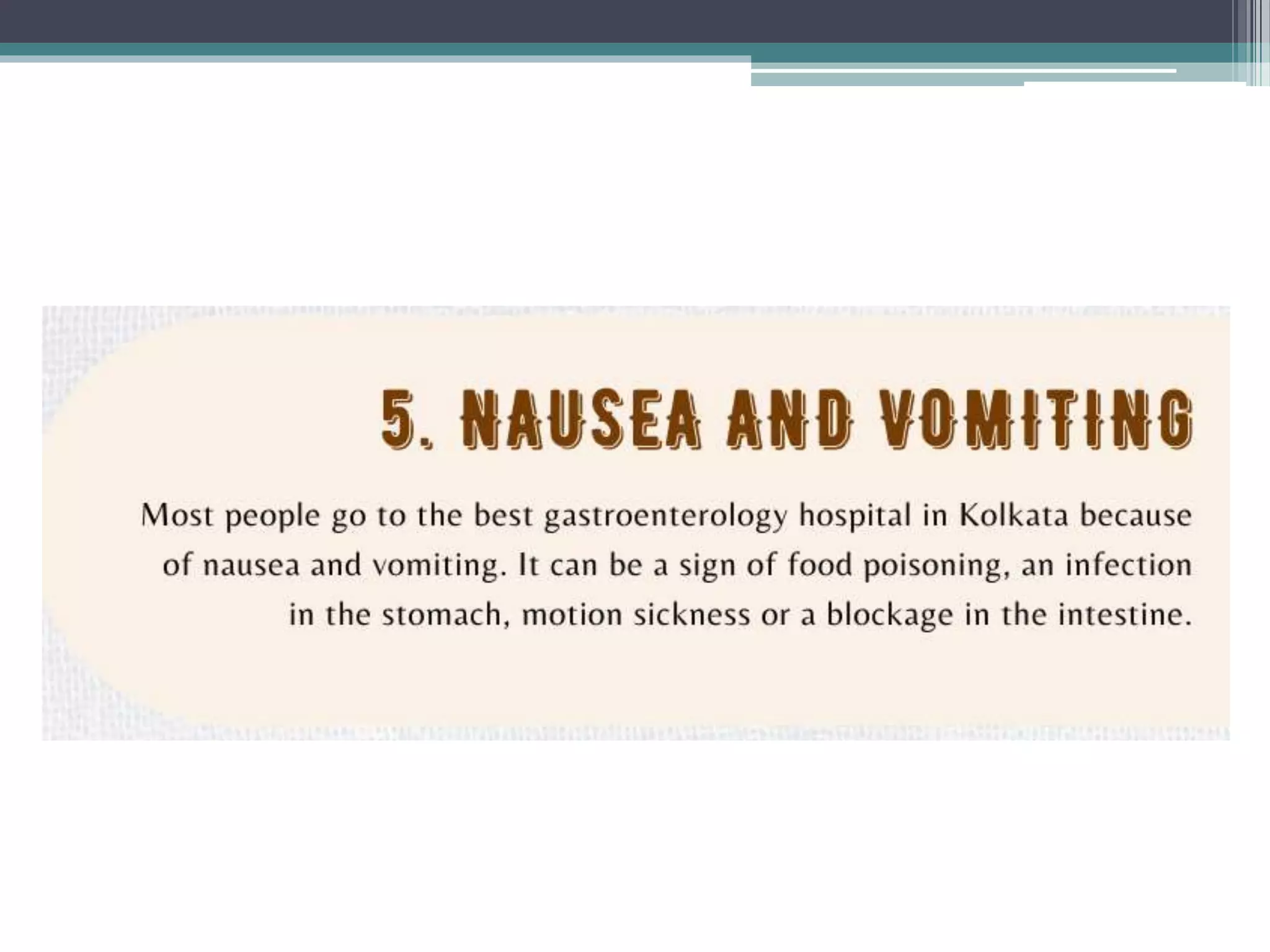 Signs you need to see a Gastroenterologist - AMRI Hospitals | PPTX