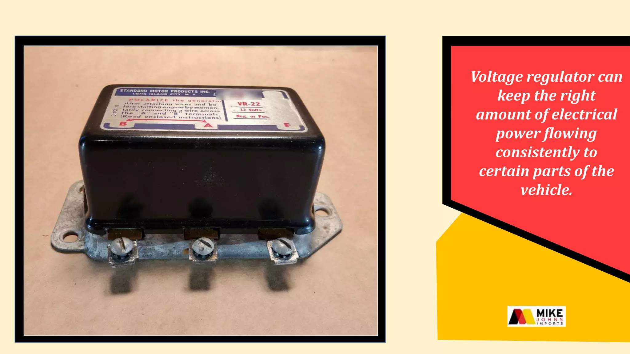 Signs Your BMW Voltage Regulator Needs To Be Replaced in Louisville | PPTX