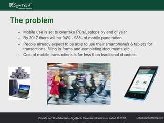 Innovative Paperless Solutions | PPTX | Computer Software and ...