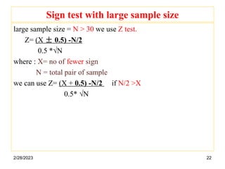 SIGN TEST SLIDE.ppt