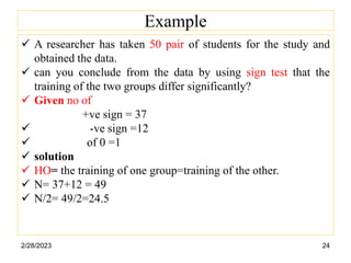 SIGN TEST SLIDE.ppt