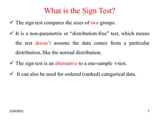 SIGN TEST SLIDE.ppt