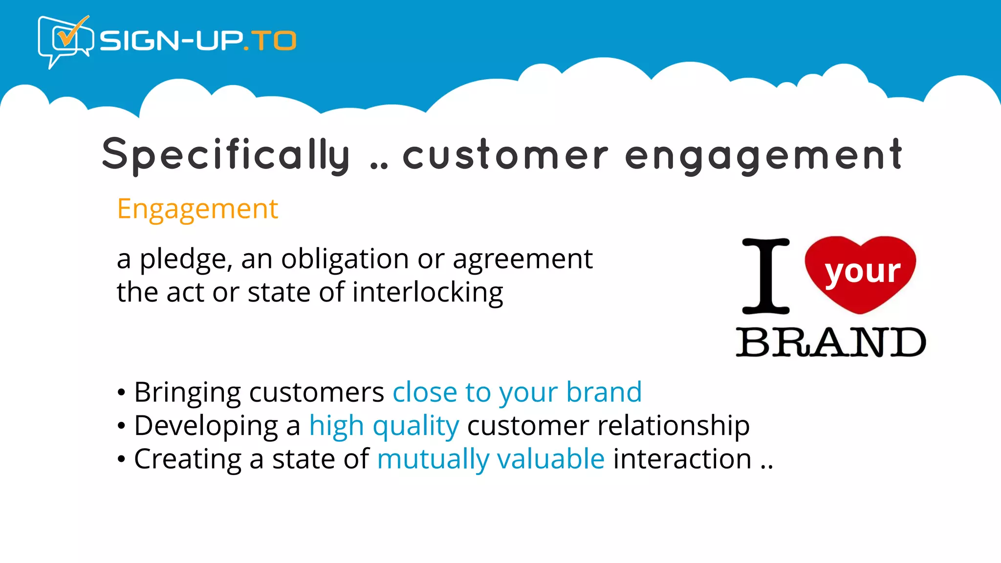 How engaged are your customers? | PPT
