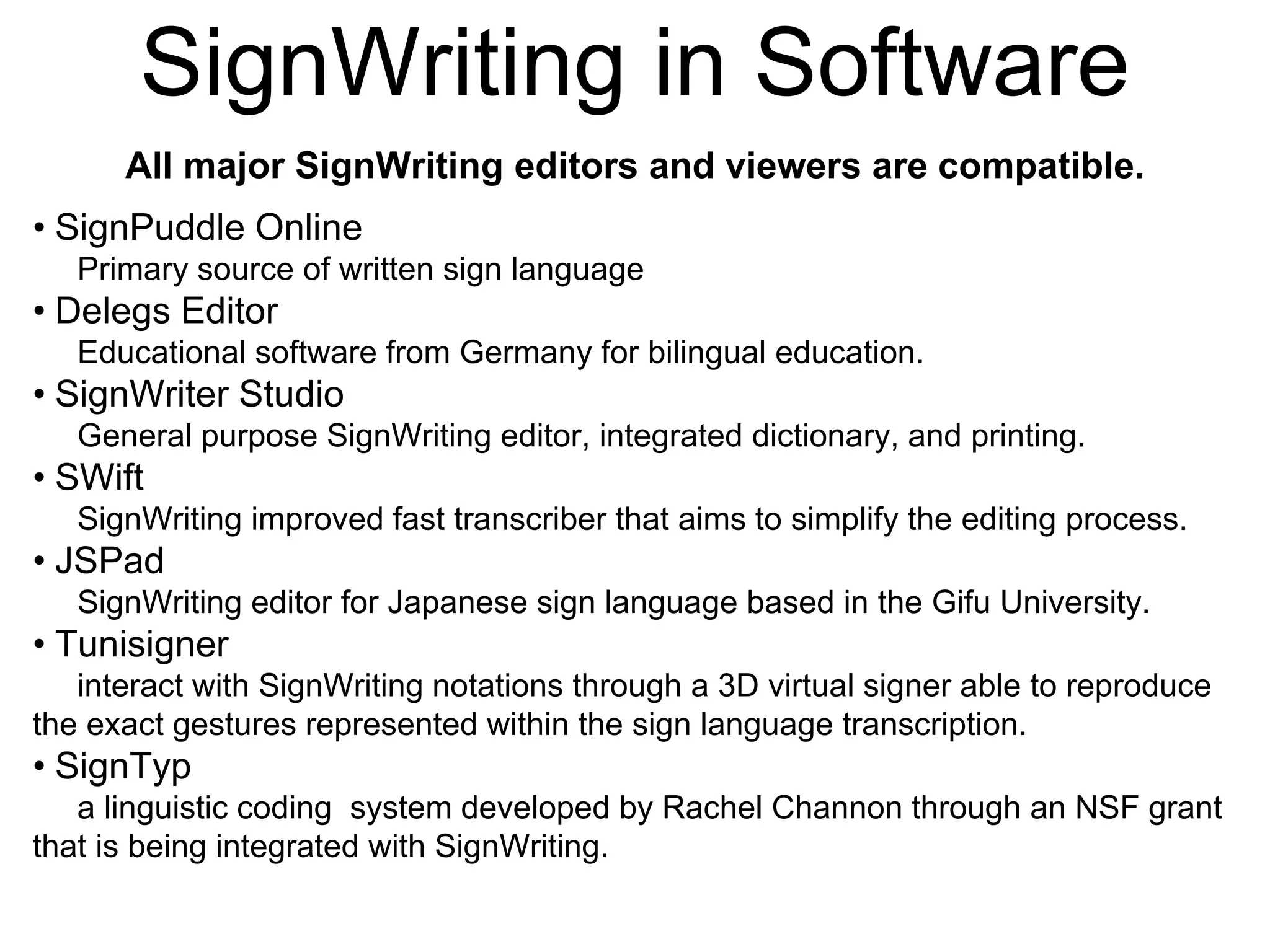 Issues with SignWriting in Unicode 8 | PPTX