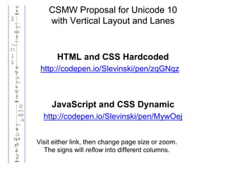 SignWriting in Unicode Next | PPT
