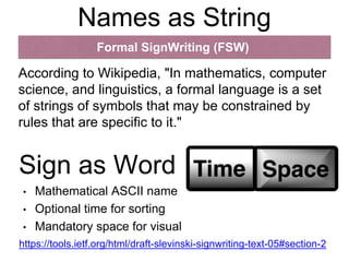 SignWriting Stack 2015 | PPTX