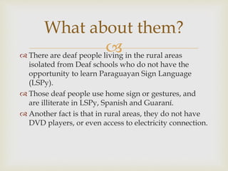 SIGNWRITING SYMPOSIUM PRESENTATION 6: Literacy in a Trilingual Context ...