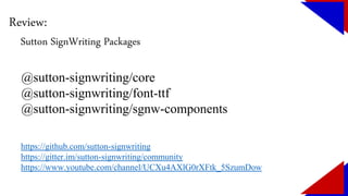 Sutton SignWriting Technology | PPTX