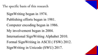 Sutton SignWriting Technology | PPTX