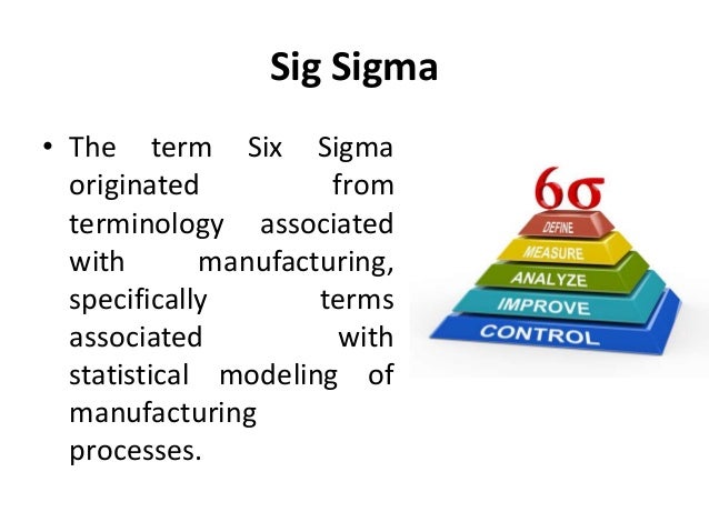 Sig sigma - process interventions - Organizational Change and Devel…