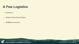How to Scale ABM Campaigns: ABM Summer Camp Webinar Slides | PPT