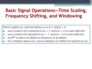 SigSys_chapter1 for engineering for a few minutes and then | PPT