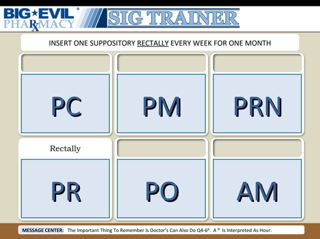 RX SIG Trainer | PPT