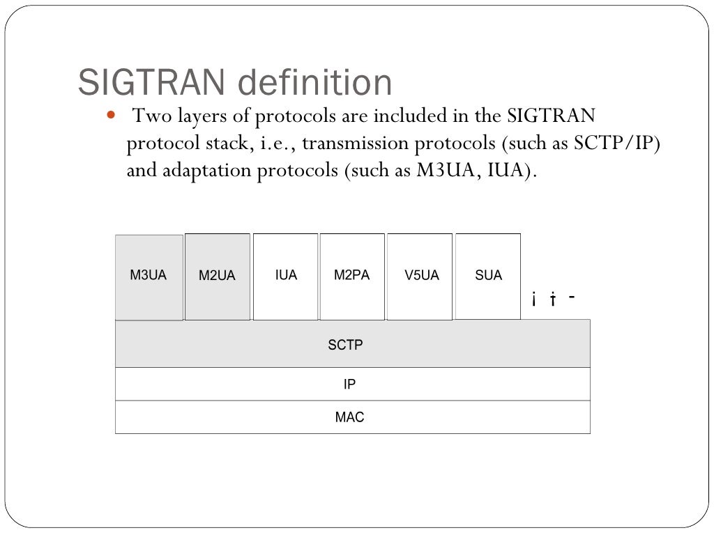 Sigtran Protocol
