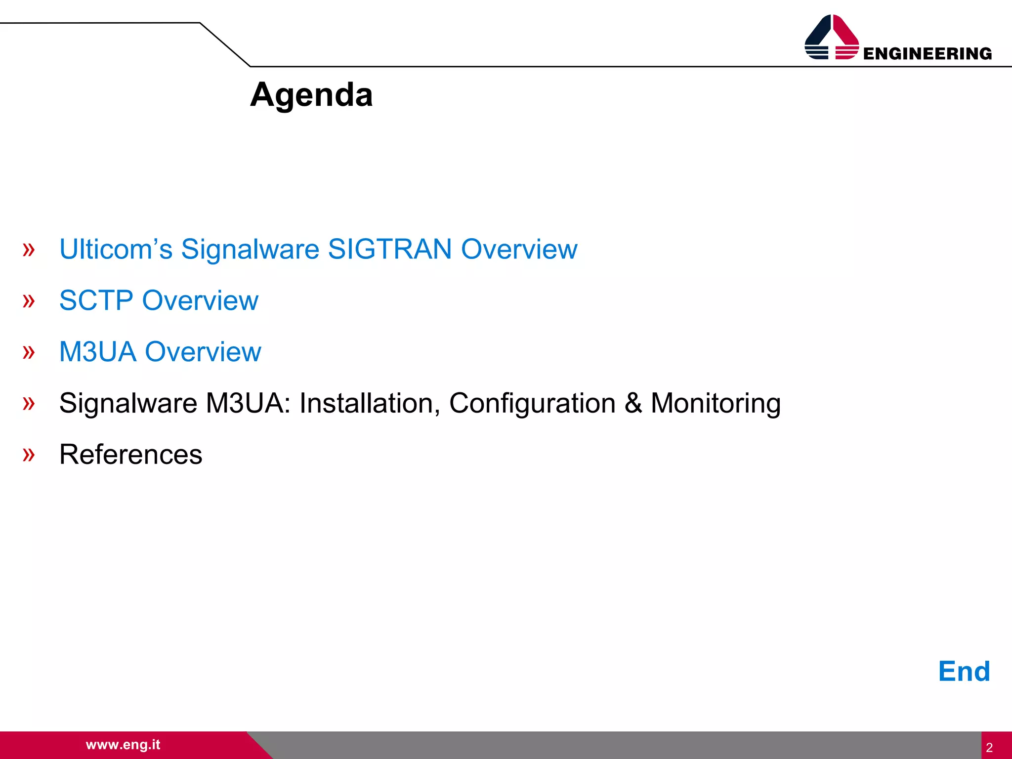 Sigtran Workshop | PPT