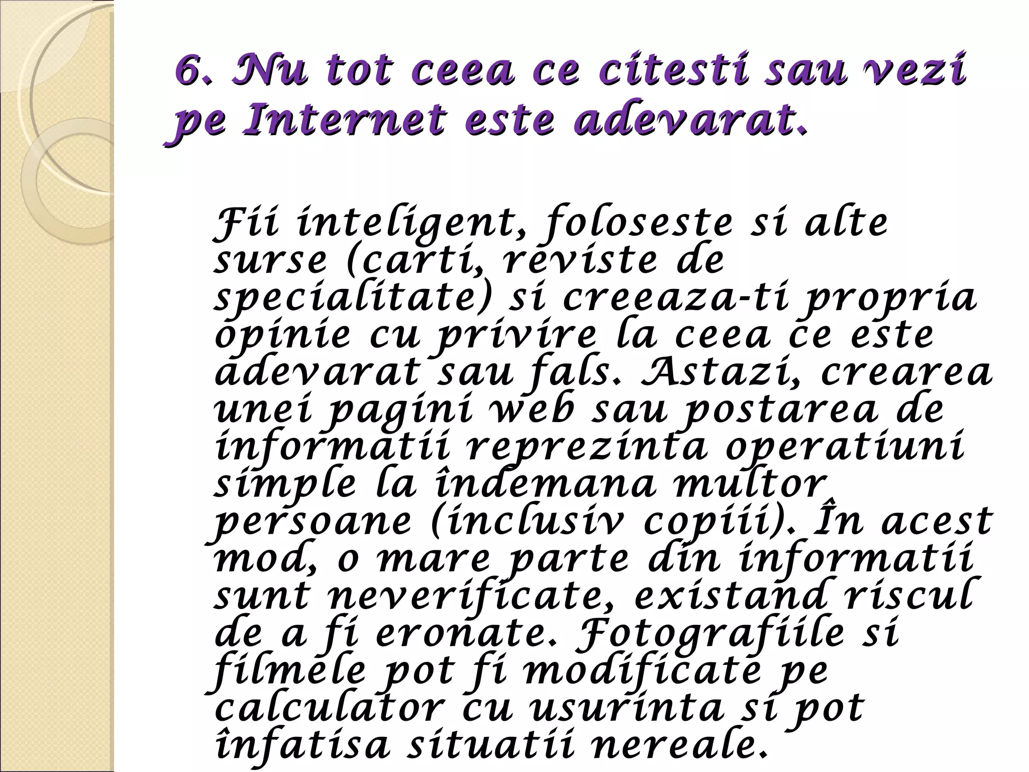 Siguranta pe internet | PPT