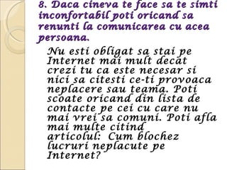 Siguranta pe internet | PPT