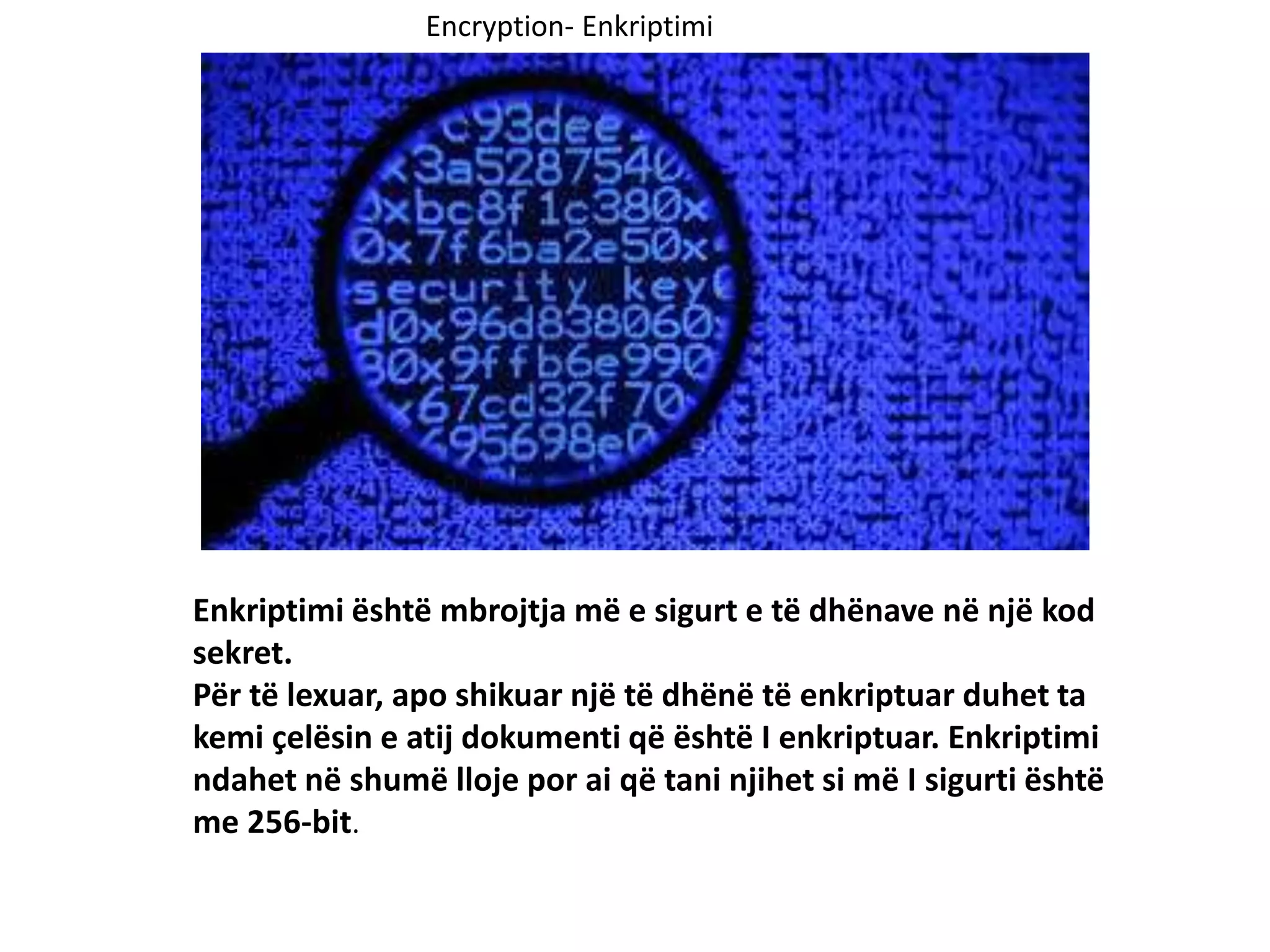 Siguria ne internet | PPTX