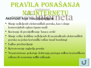 Sigurniji internet za djecu i mlade | PPT