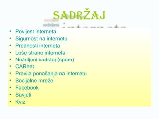 Sigurniji internet za djecu i mlade | PPT