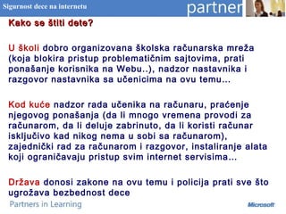 Sigurnost dece na internetu | PPT