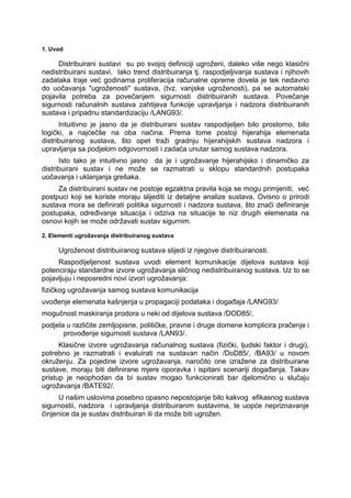 Sigurnost i upravljanje distribuiranim sustavima | PDF